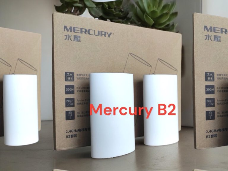 Bộ thu phát sóng không dây Mercury B2 trong nhà và thang máy - Viễn ...